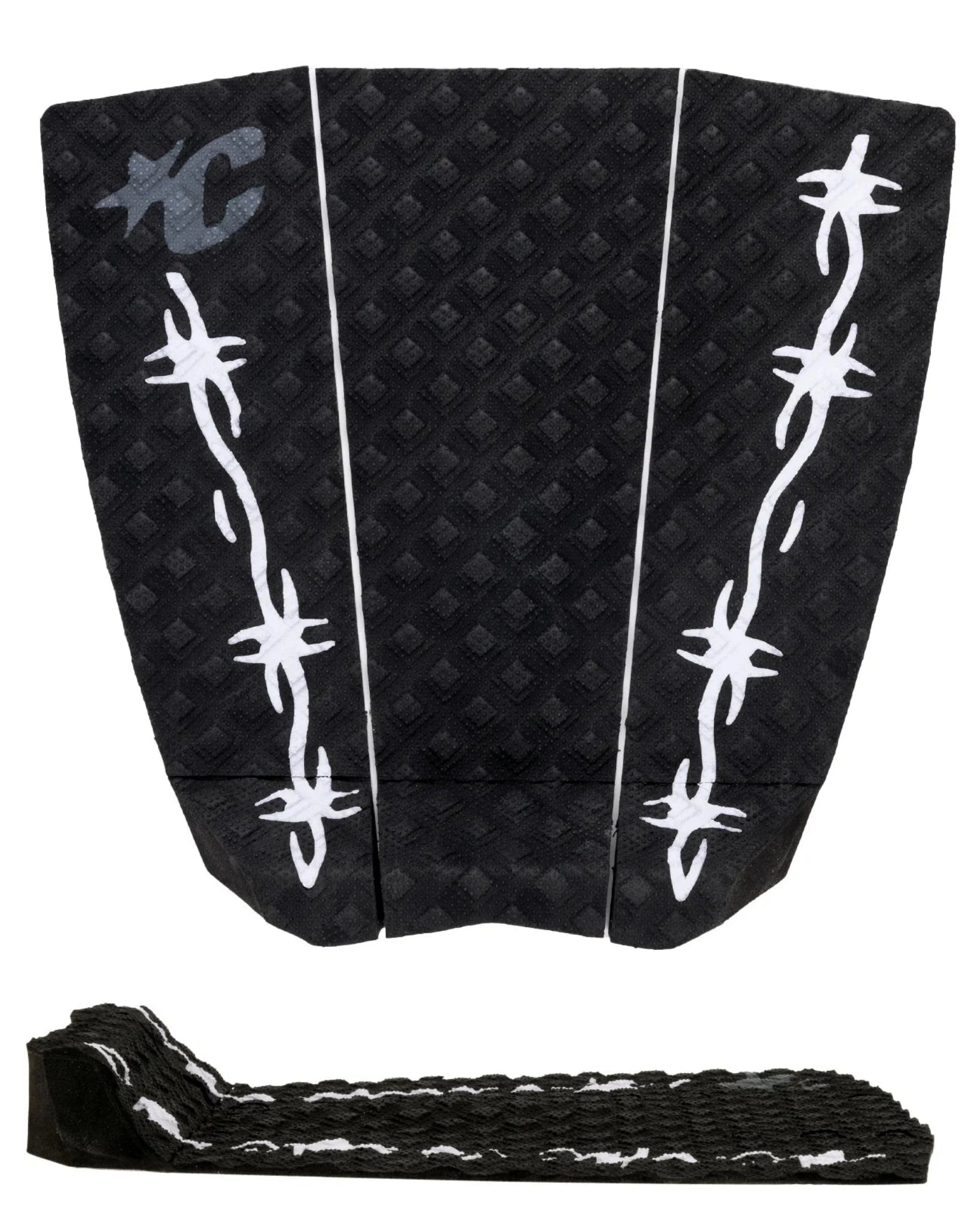 Creatures Jack Freestone Lite Pad - Black Barbed Wire | Rapid Surf – Rapid Surf & Ski