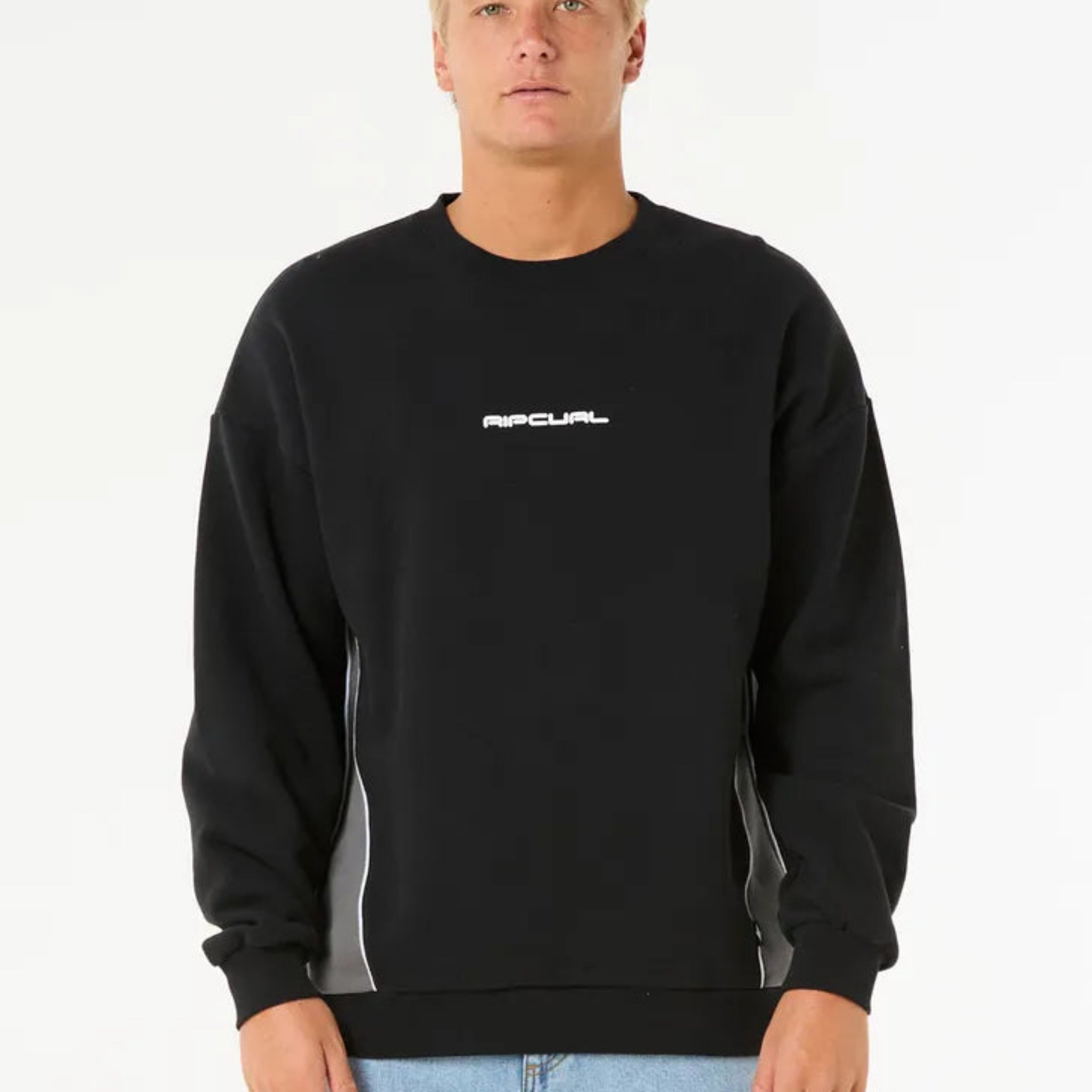 Rip Curl Giant Prawn Crew - Black | Rapid Surf & Ski
