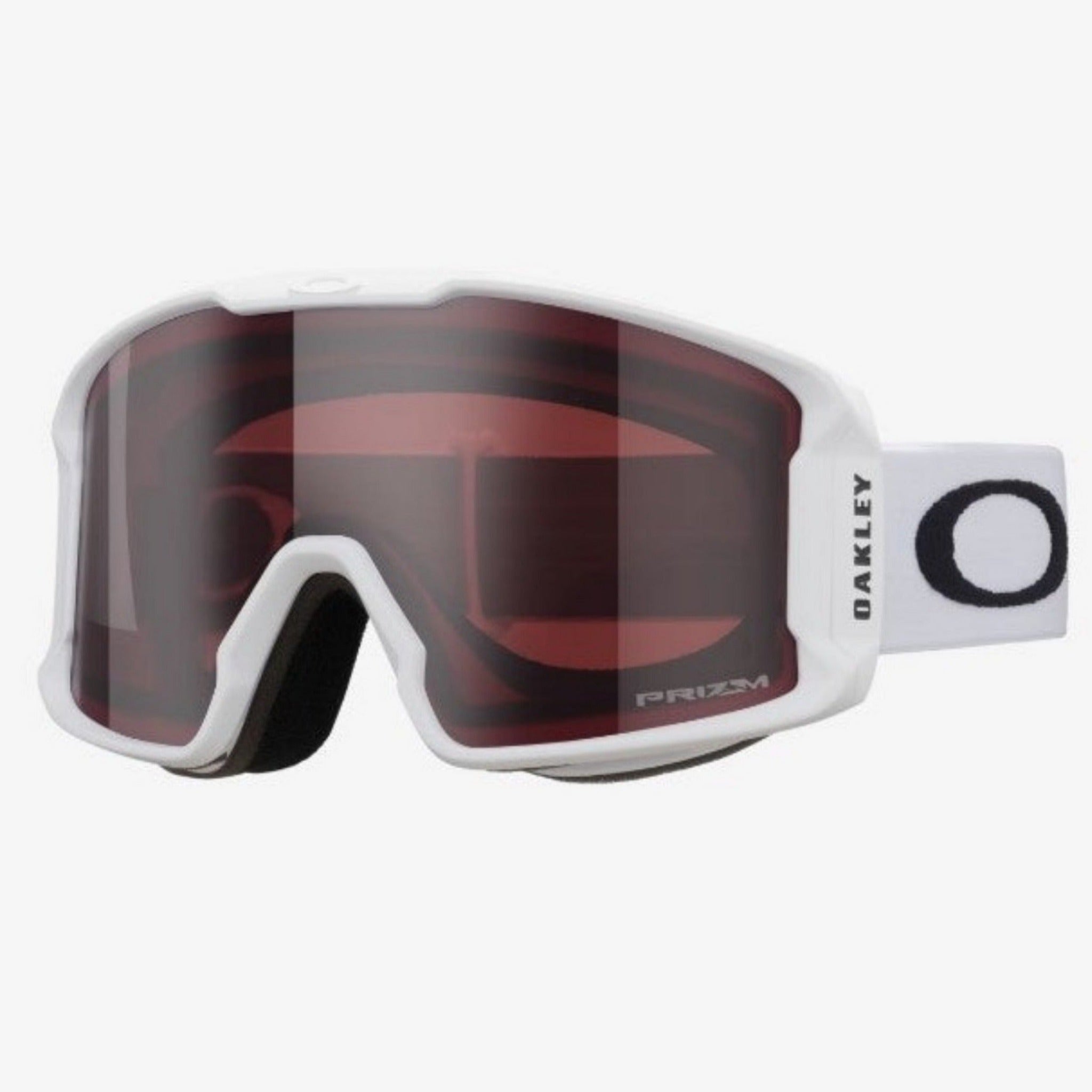 Oakley Line Miner - White, Prizm Garnet Lens (Medium) – Rapid Surf & Ski
