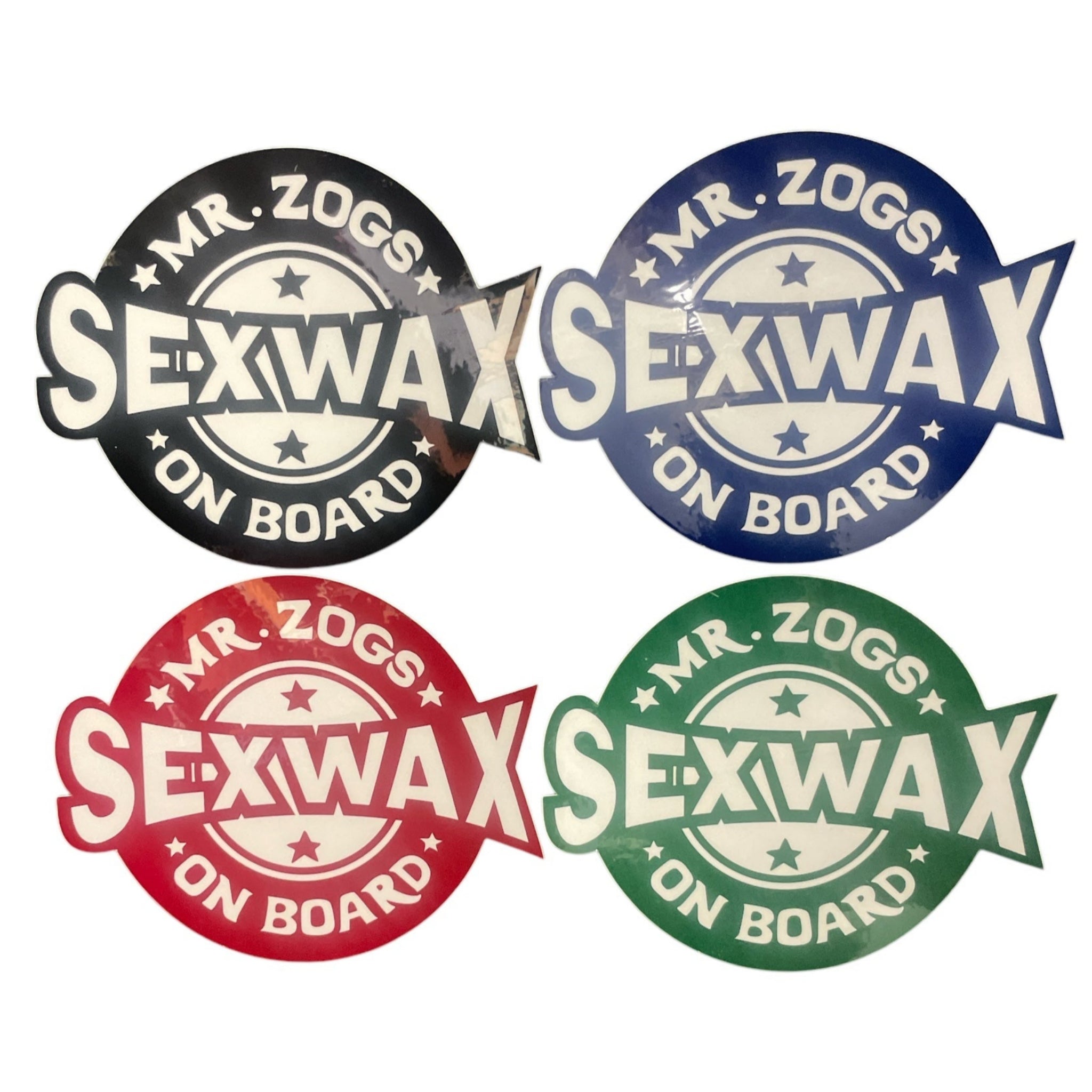 Mr Zogs Sex Wax Die Cut Stickers | Rapid Surf & Ski