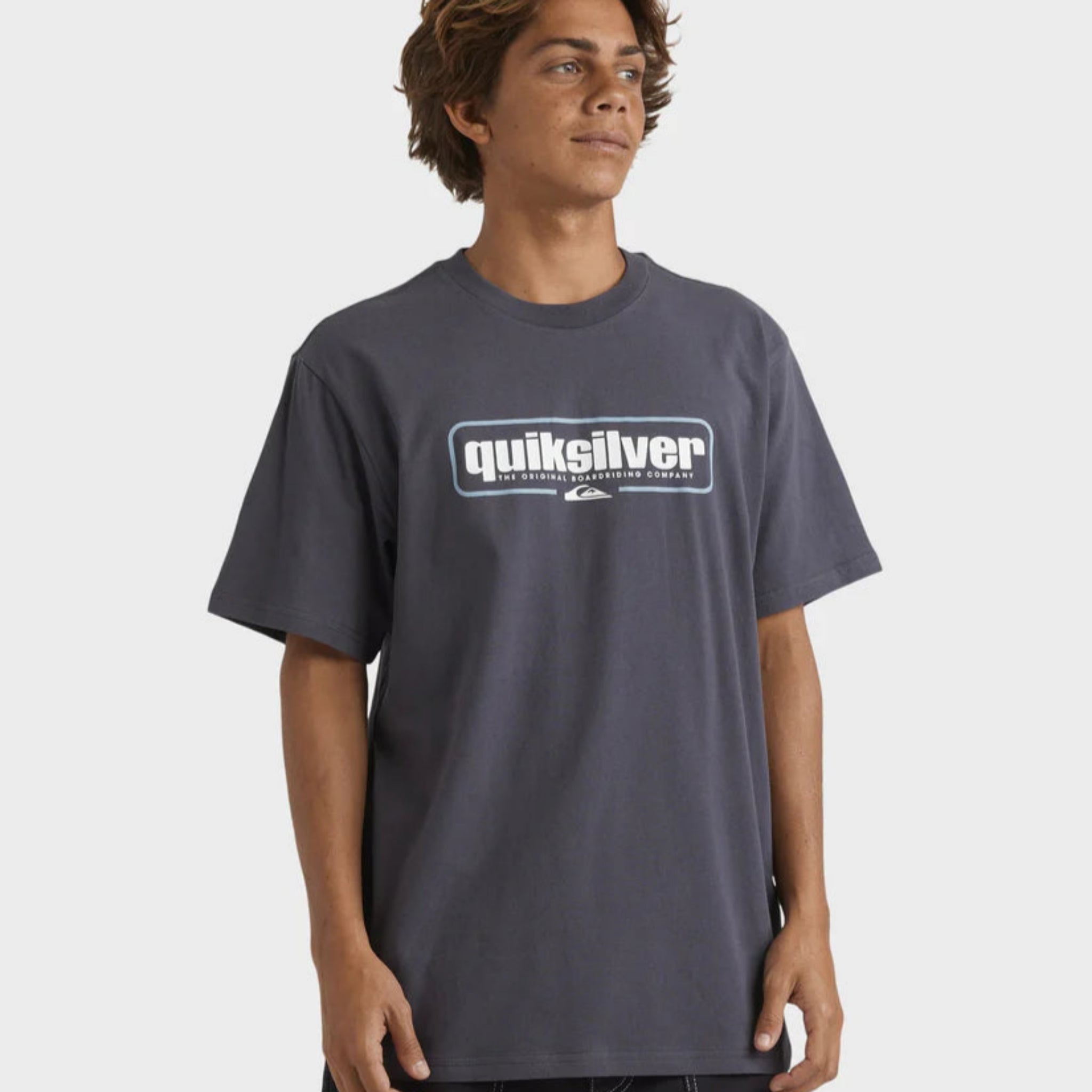 Quiksilver Retro Box Tee - India Ink | Rapid Surf & Ski