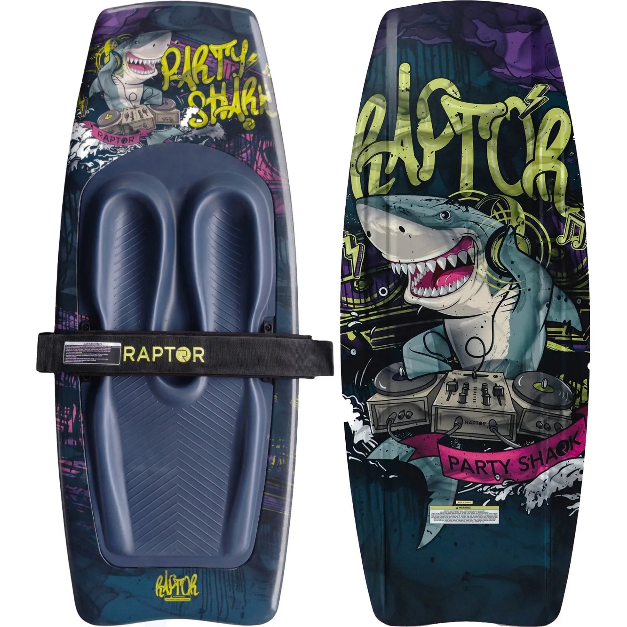Raptor Party Shark Kneeboard 2026 | Rapid Surf & Ski