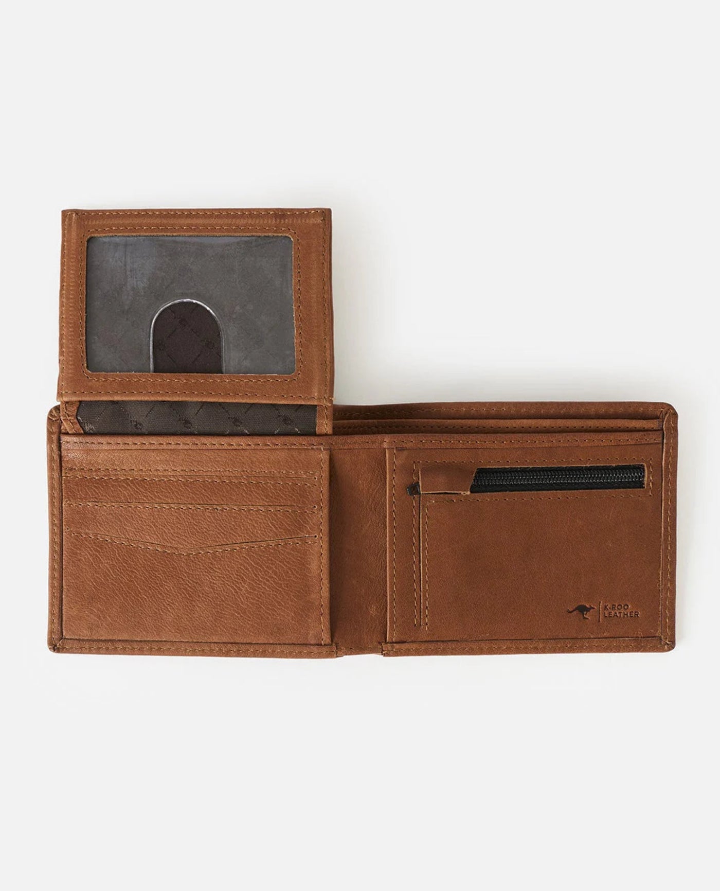 Rip Curl K-Roo RFID All Day Leather Wallet - Tan| Rapid Surf & Ski