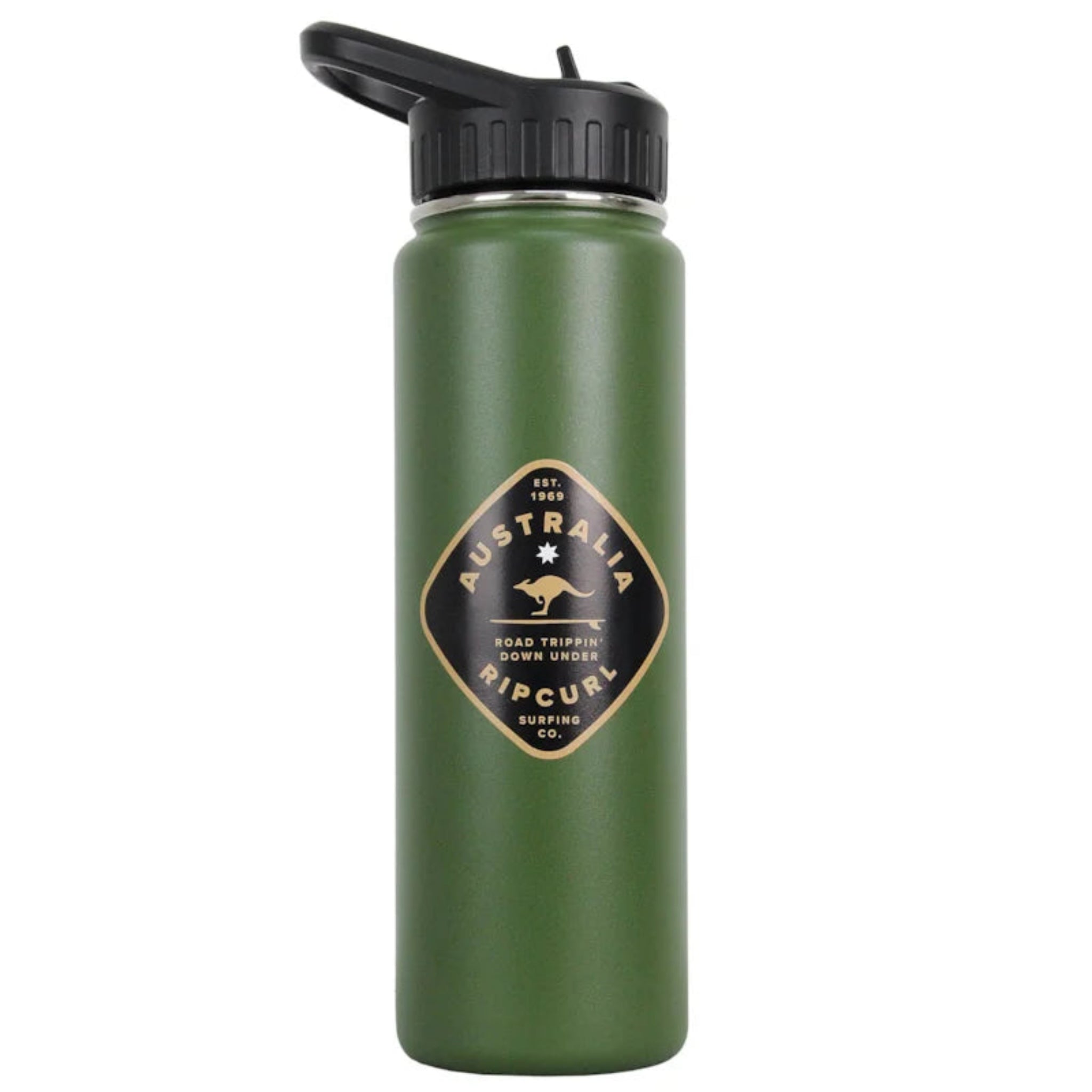 Rip Curl Logo Drink Bottle 710ml - Green| Rapid Surf & Ski