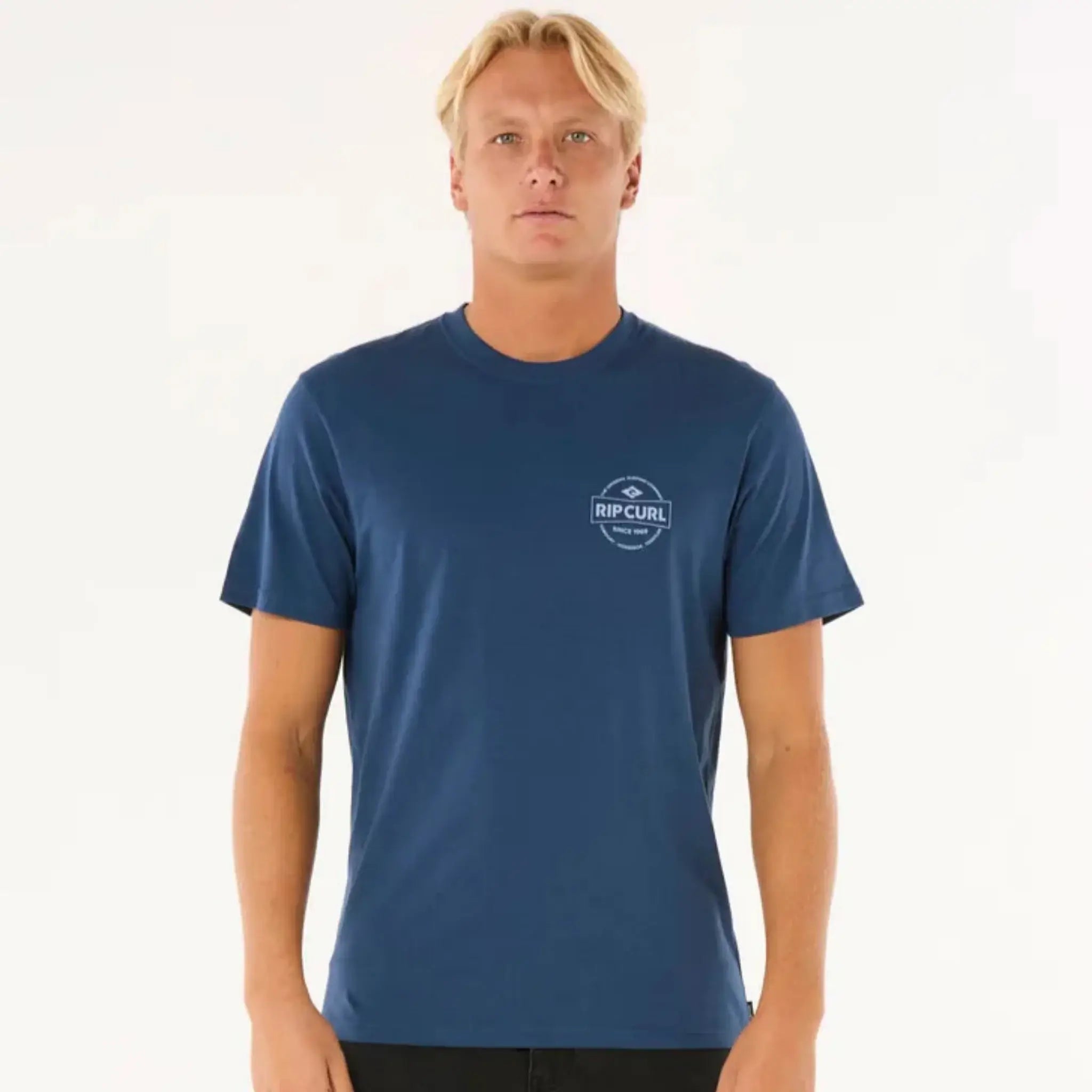 Rip Curl Staple Tee - Washed Navy | Rapid Surf & Ski
