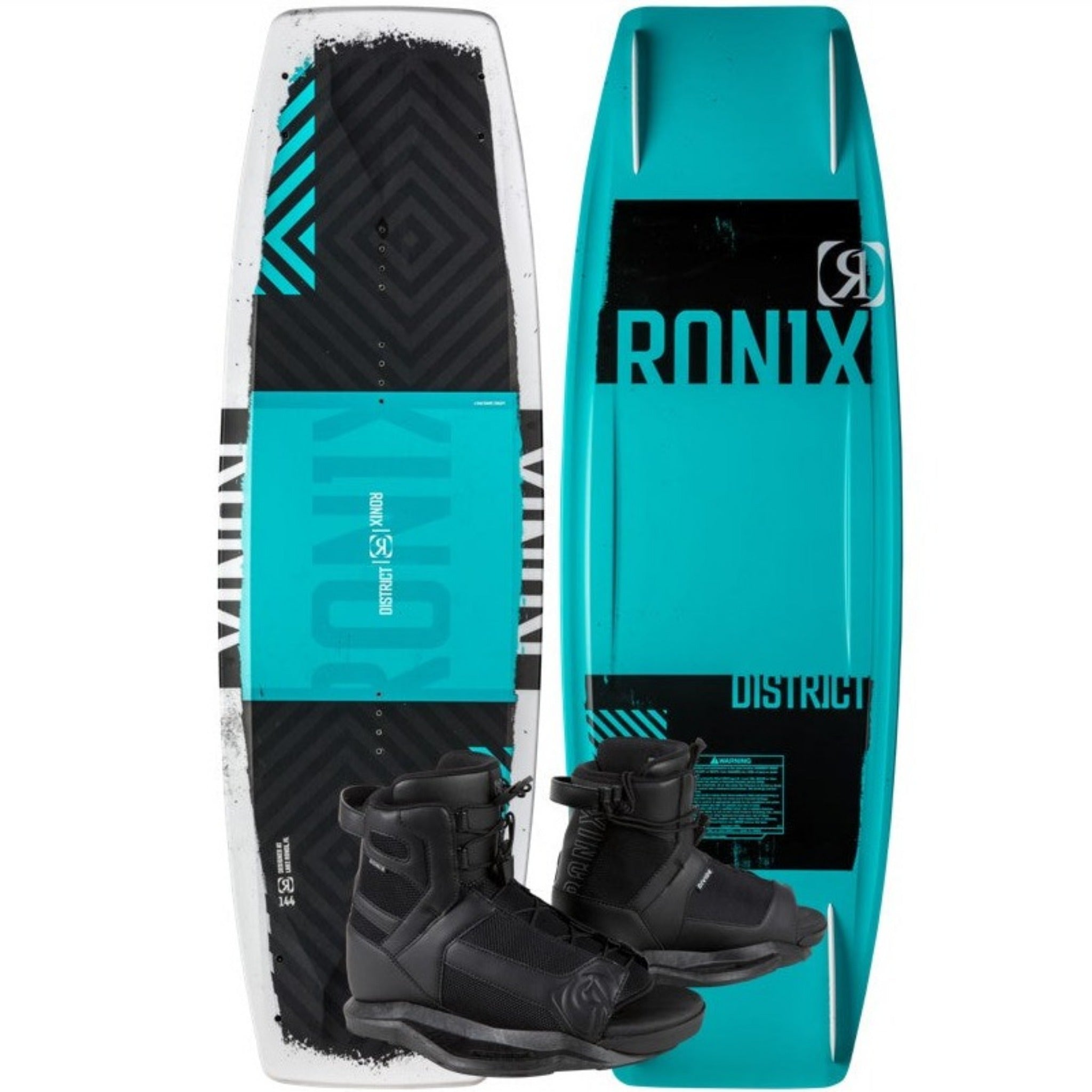 Ronix District Wakeboard w/ Divide Boots 2025 – Rapid Surf & Ski