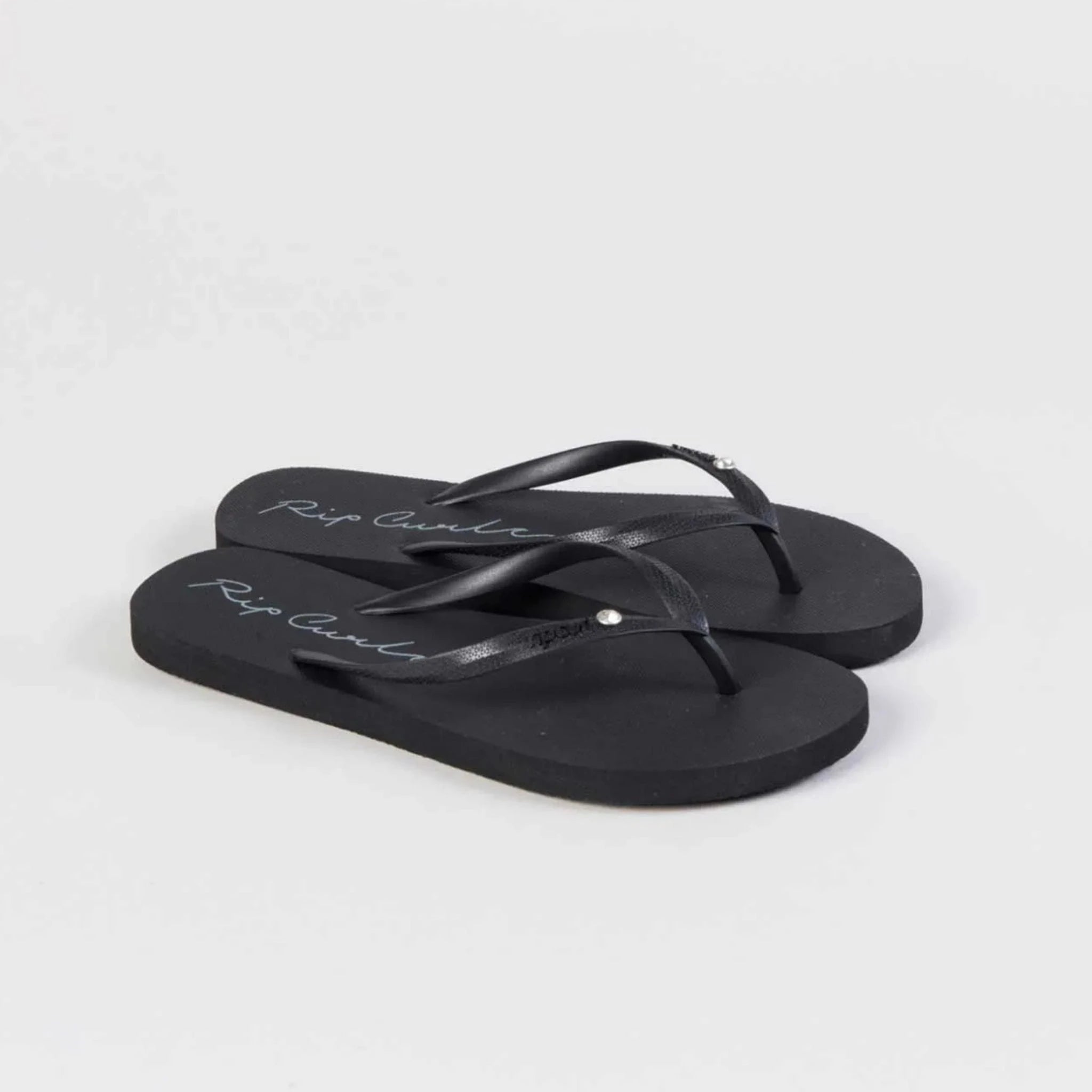 Rip Curl Script Wave Thongs - Black | Rapid Surf & Ski