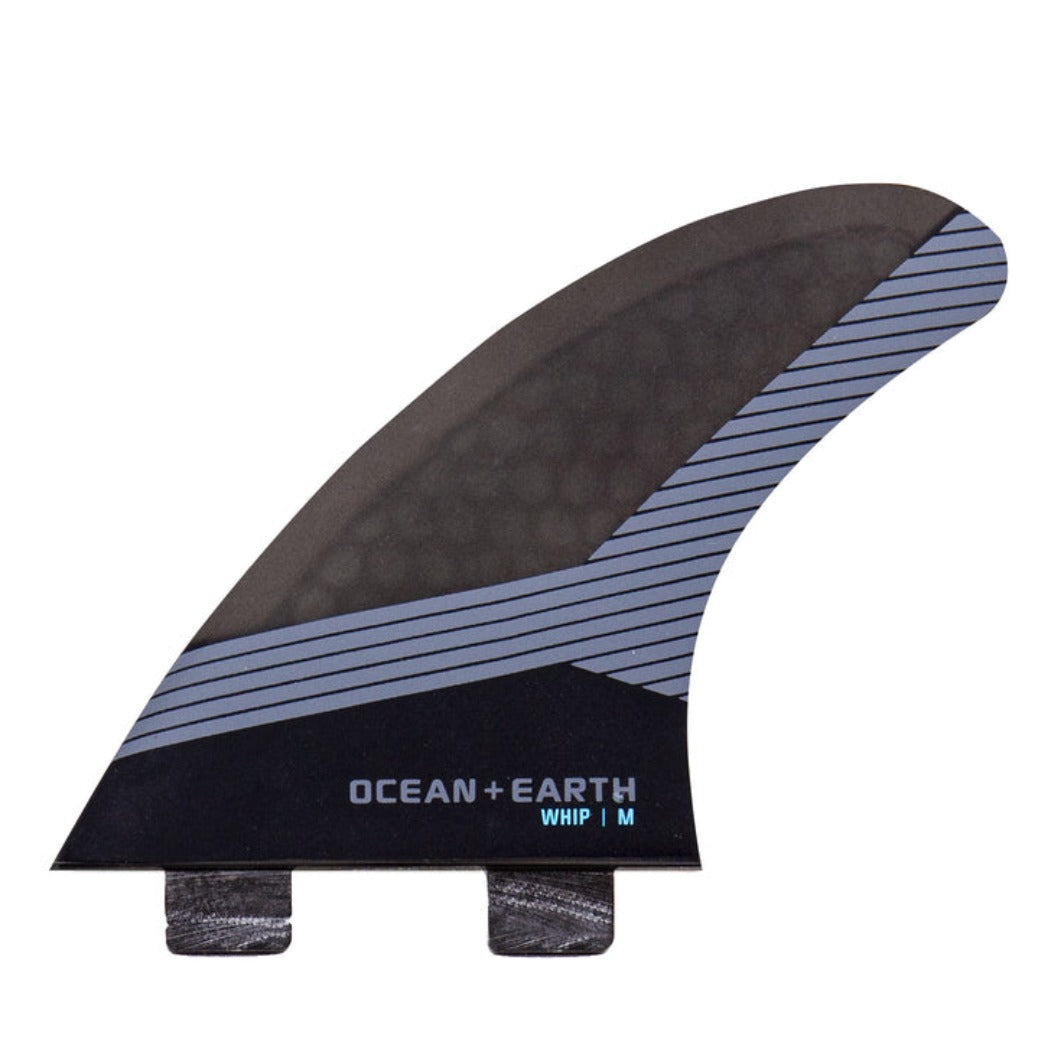 Ocean & Earth OE- 1 Whip Dual Tab Thruster Fin - Medium. – Rapid Surf & Ski