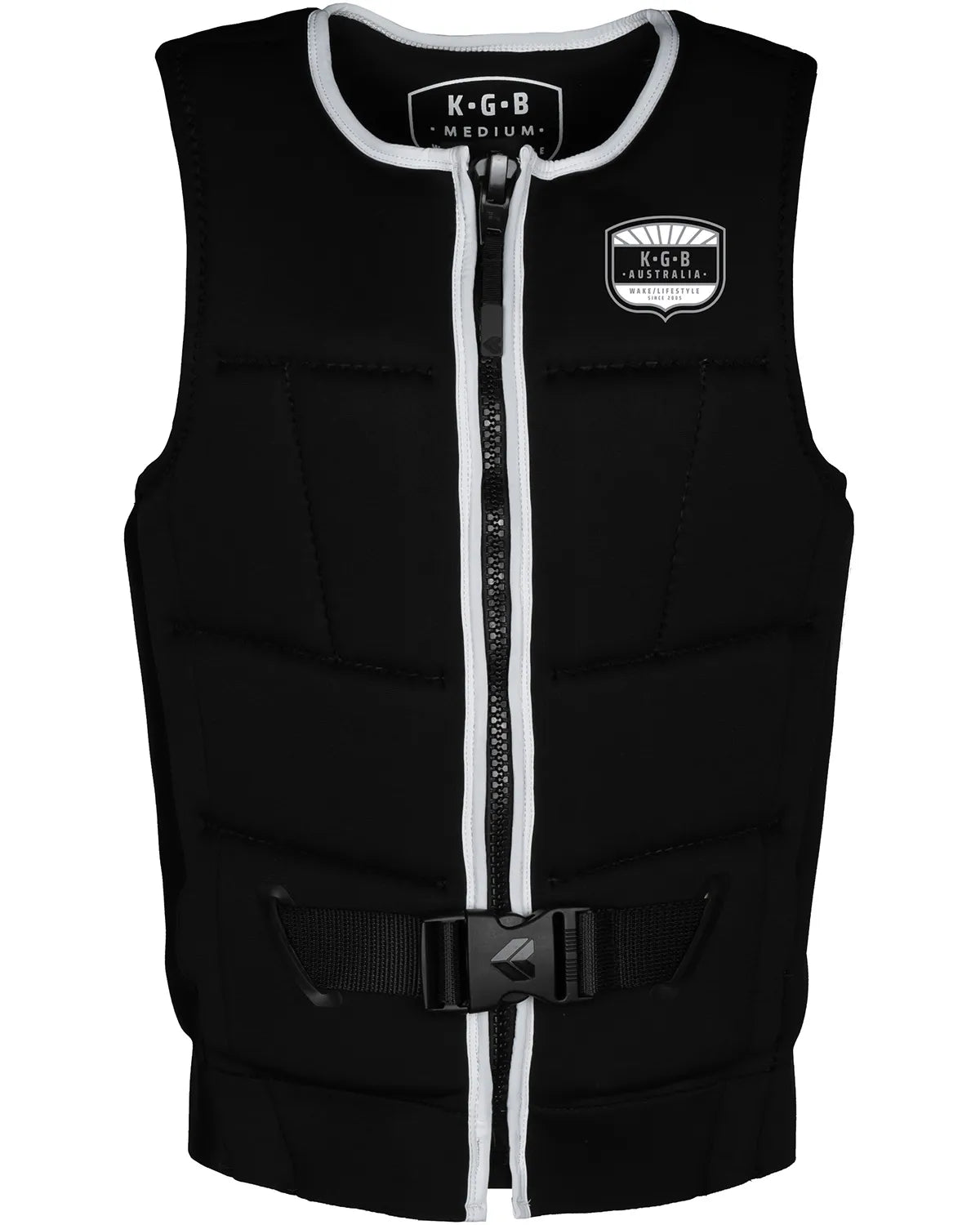 KGB SELECT LIFE JACKET - BLACK | Rapid Surf & Ski