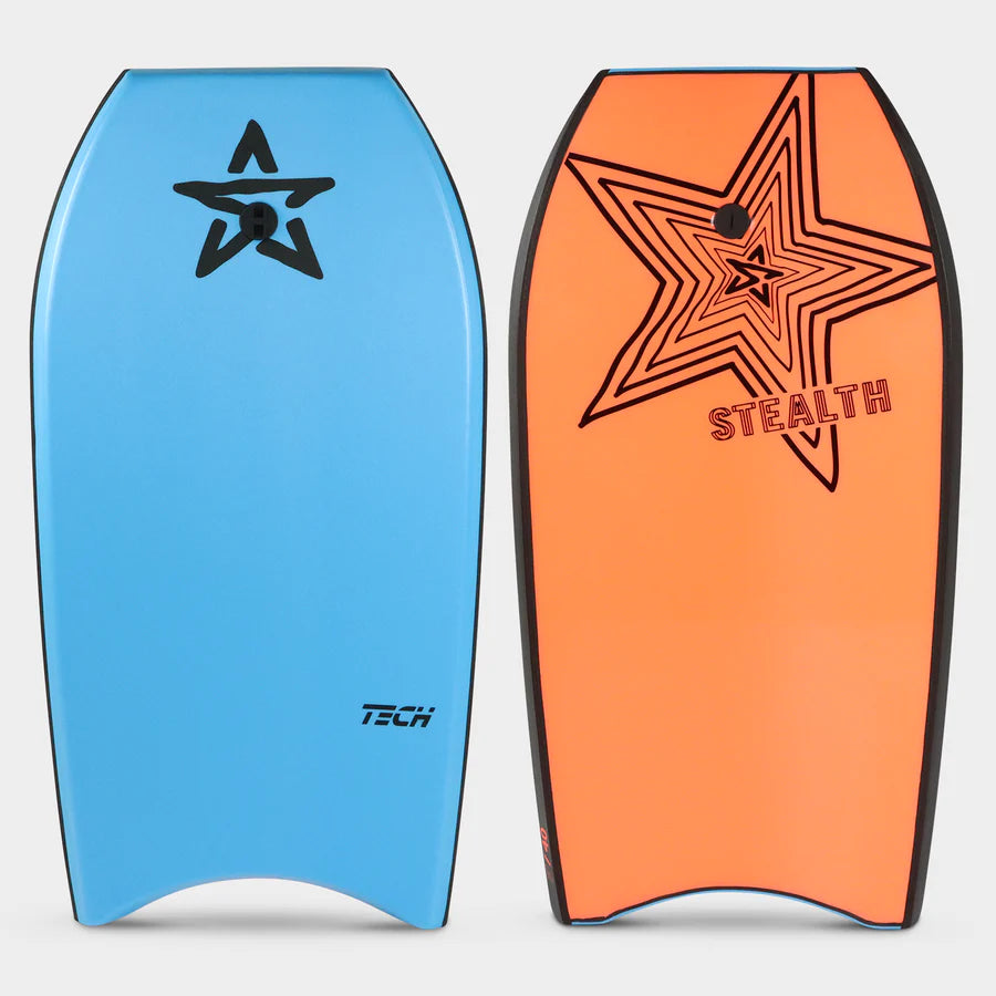 Stealth Tech EPS Bodyboard - Sky Blue/Orange | Rapid Surf & Ski